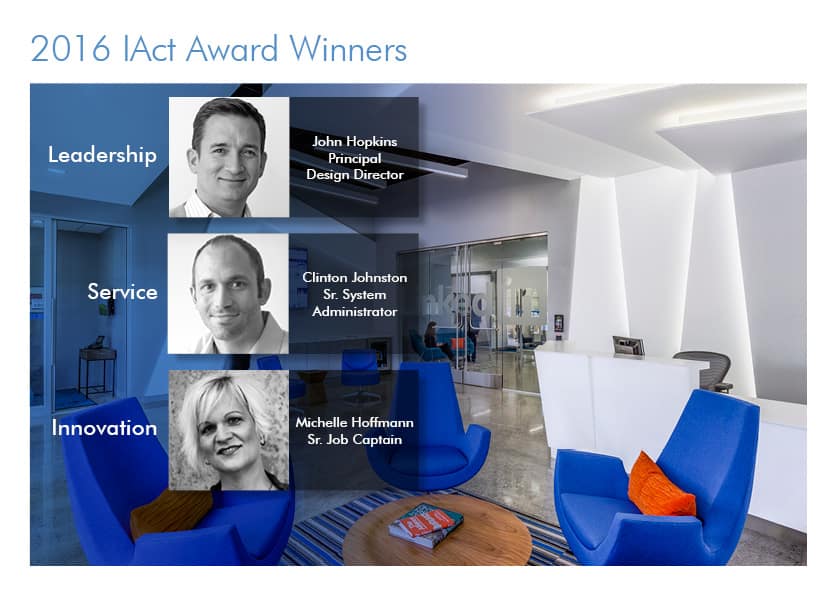2016 IAct Awards Recognize Innovation, Leadership, and Service at IA | IA